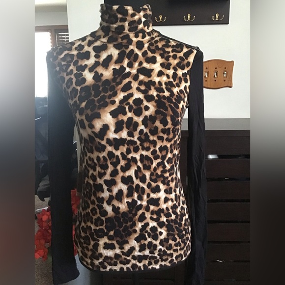 Philosophy | Sweaters | Animal Print Turtleneck | Poshmark